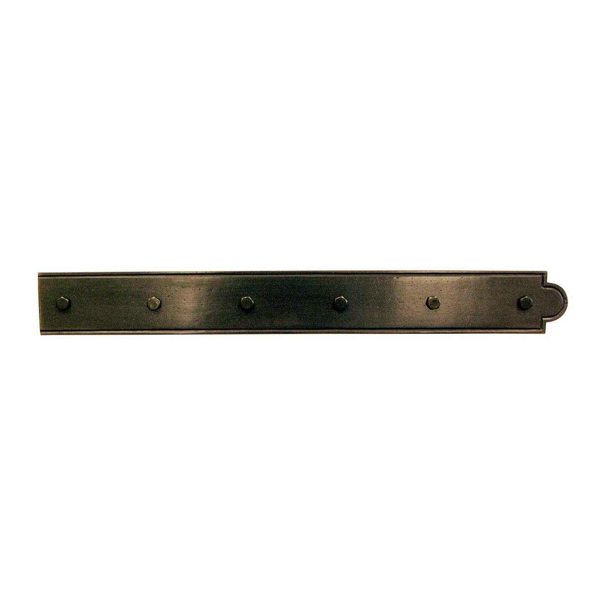 Hardware Renaissance Usa-Solid Bronze Arch Dummy Strap-Midnight Gold Patina