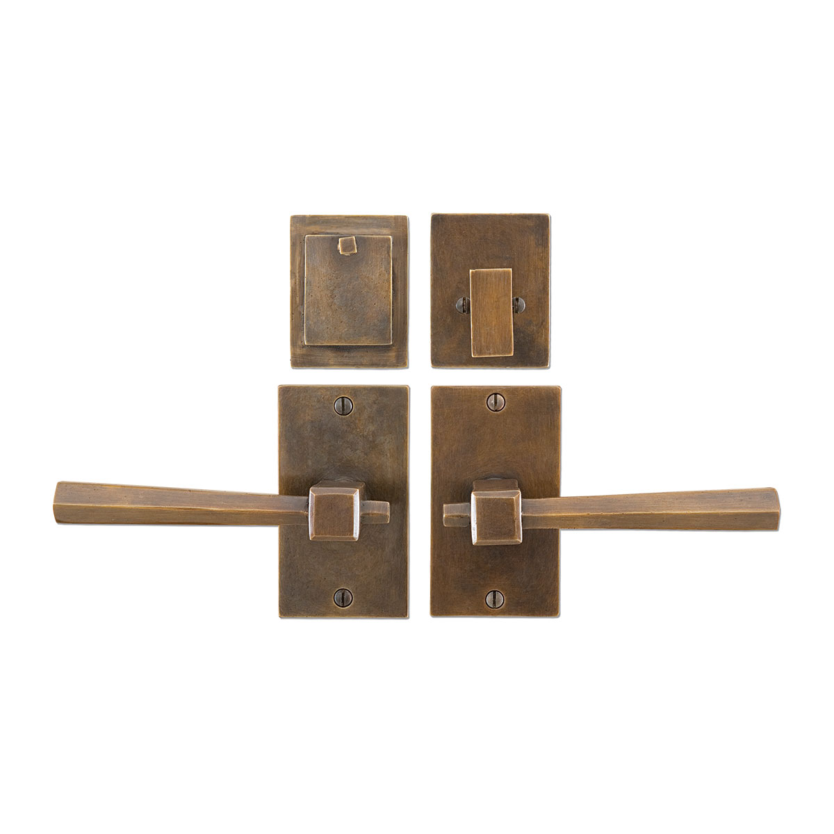 Hardware Renaissance Usa-Solid Bronze East-West Lever Entry-French ...
